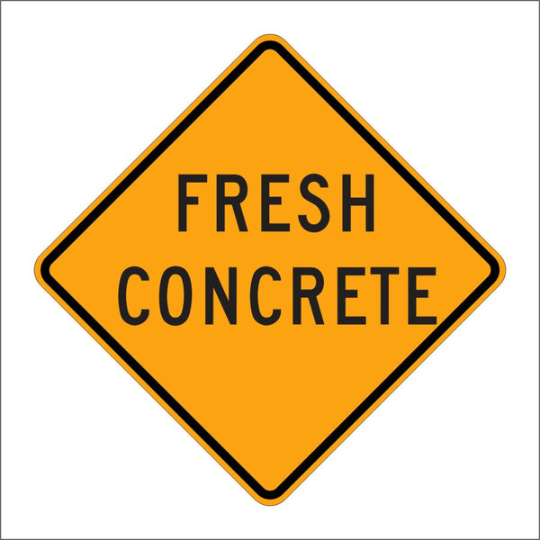 C43 (CA) FRESH CONCRETE SIGN – Main Street Signs, Athaco Inc.