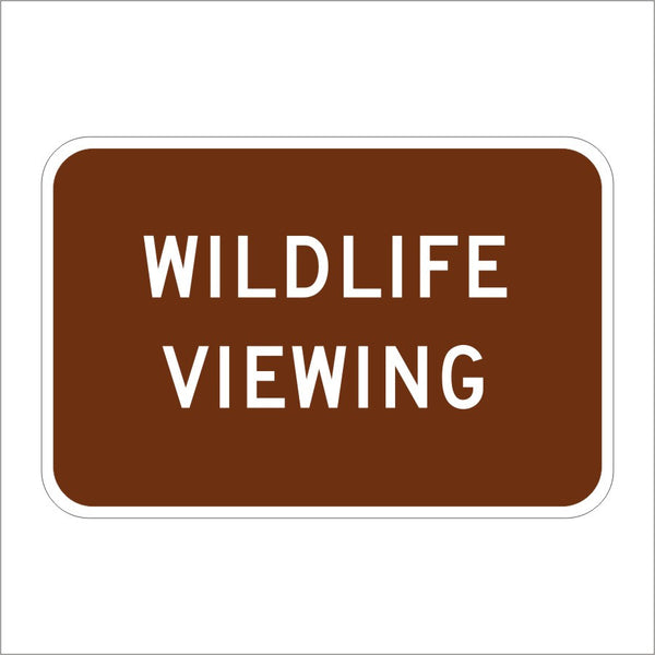 G200-81A (CA) WILDLIFE VIEWING – Main Street Signs, Athaco Inc.
