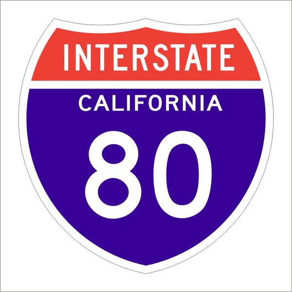 G27-2 INTERSTATE (CALIFORNIA) SHEILD SIGN – Main Street Signs, Athaco Inc.