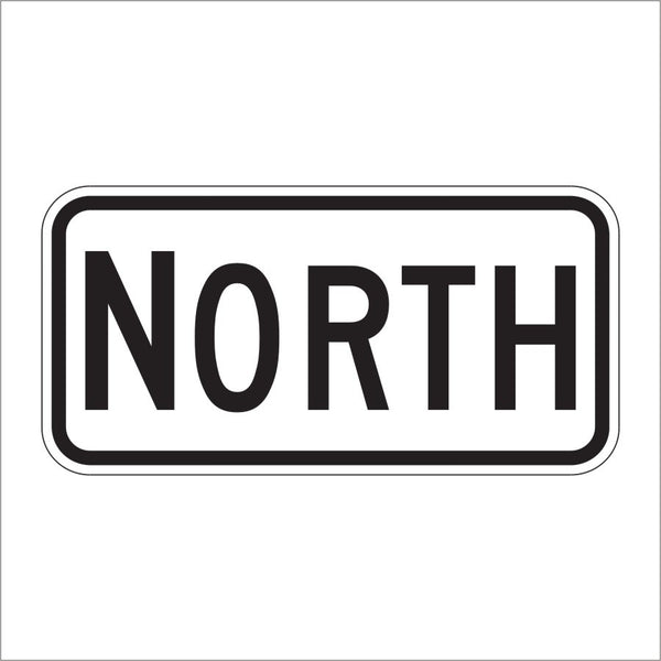 M3-1 NORTH DIRECTIONAL AUXILIARY SIGN – Main Street Signs, Athaco Inc.