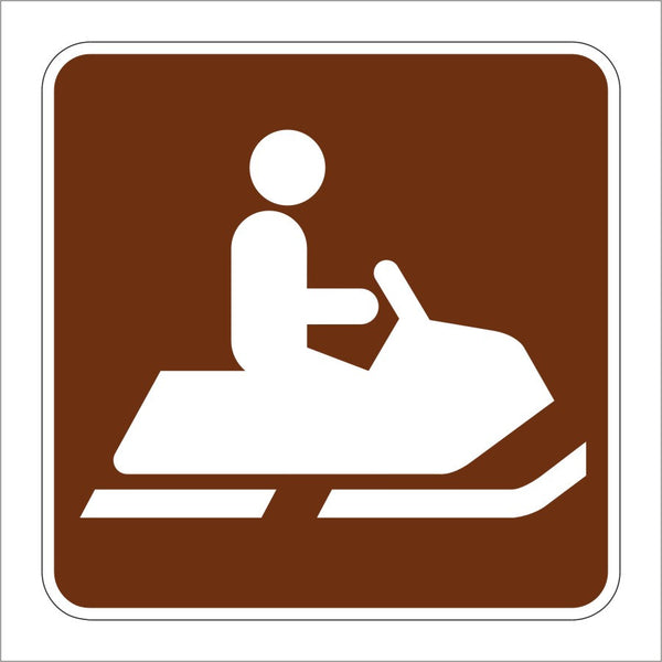 RS-052 SNOWMOBILING SYMBOL SIGN – Main Street Signs, Athaco Inc.