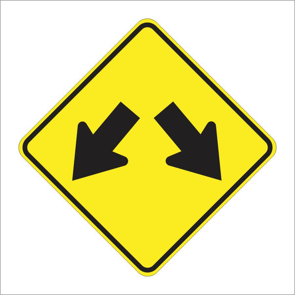 W12-1 DOUBLE ARROW SIGN – Main Street Signs, Athaco Inc.