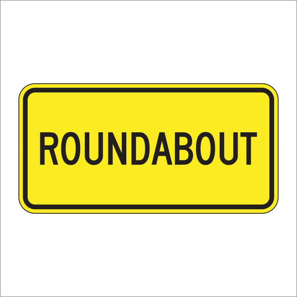 W16-17P ROUNDABOUT SIGN – Main Street Signs, Athaco Inc.
